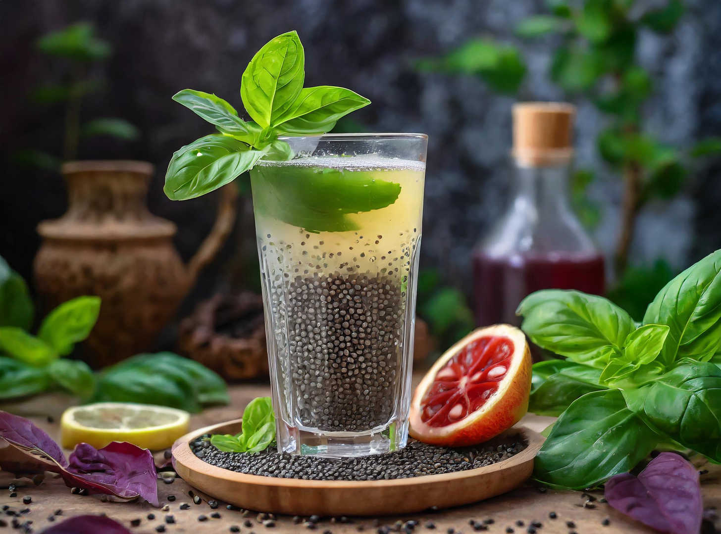 Basil Seed Drinks Private Label Guide - QIT Foods